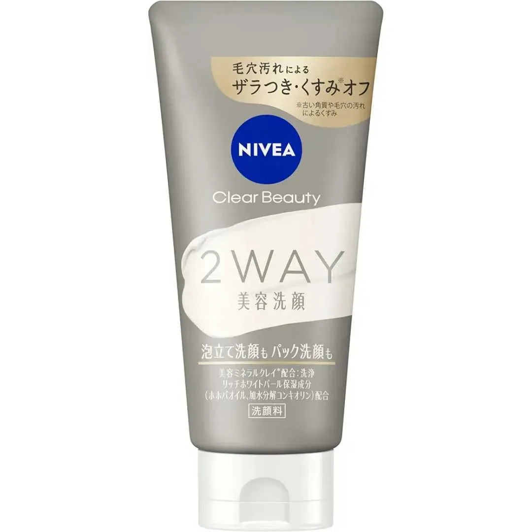 NIVEA Clear Beauty 2 Way Beauty Face Wash 120g – Japan Brands